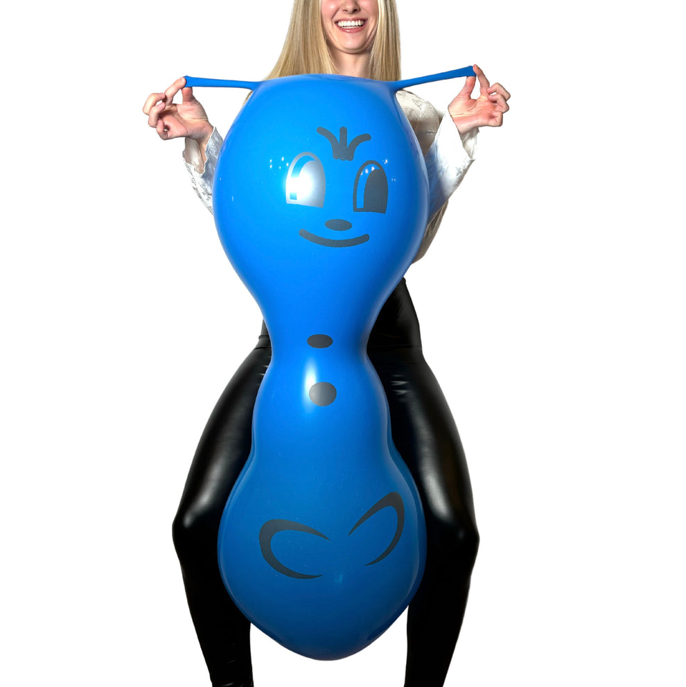 CATTEX 51" worm balloon | printed worm (random color) | nastila balloons