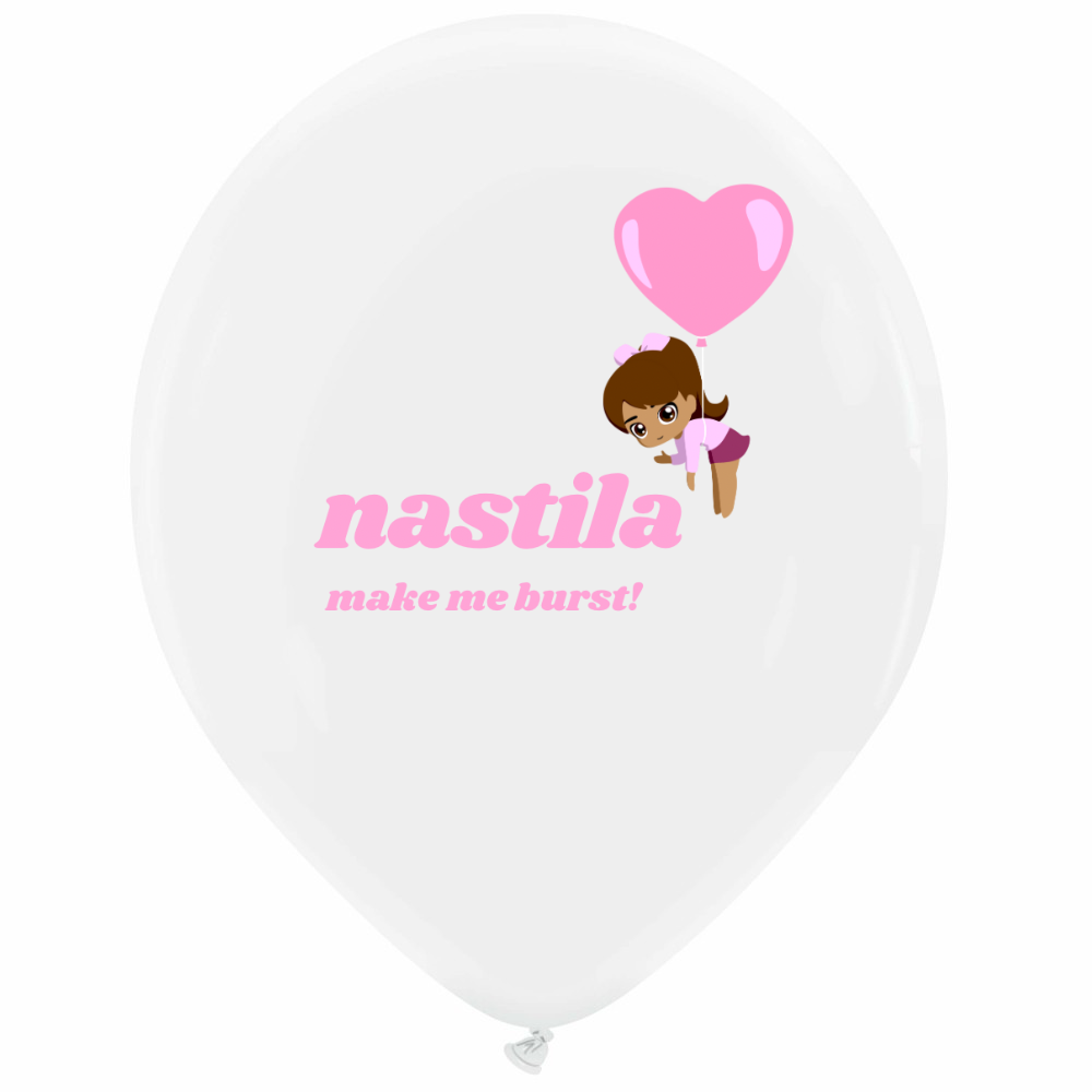 nastila balloons x BELBAL 14" round balloon | make me burst! | nastila ...