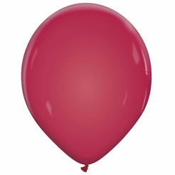 TUFTEX 24" round balloon | crystal burgundy | nastila balloons
